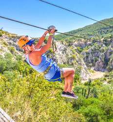 Canopy Costa Azul Los Cabos Zip Line, Tarzan Swing & Extreme Rappel